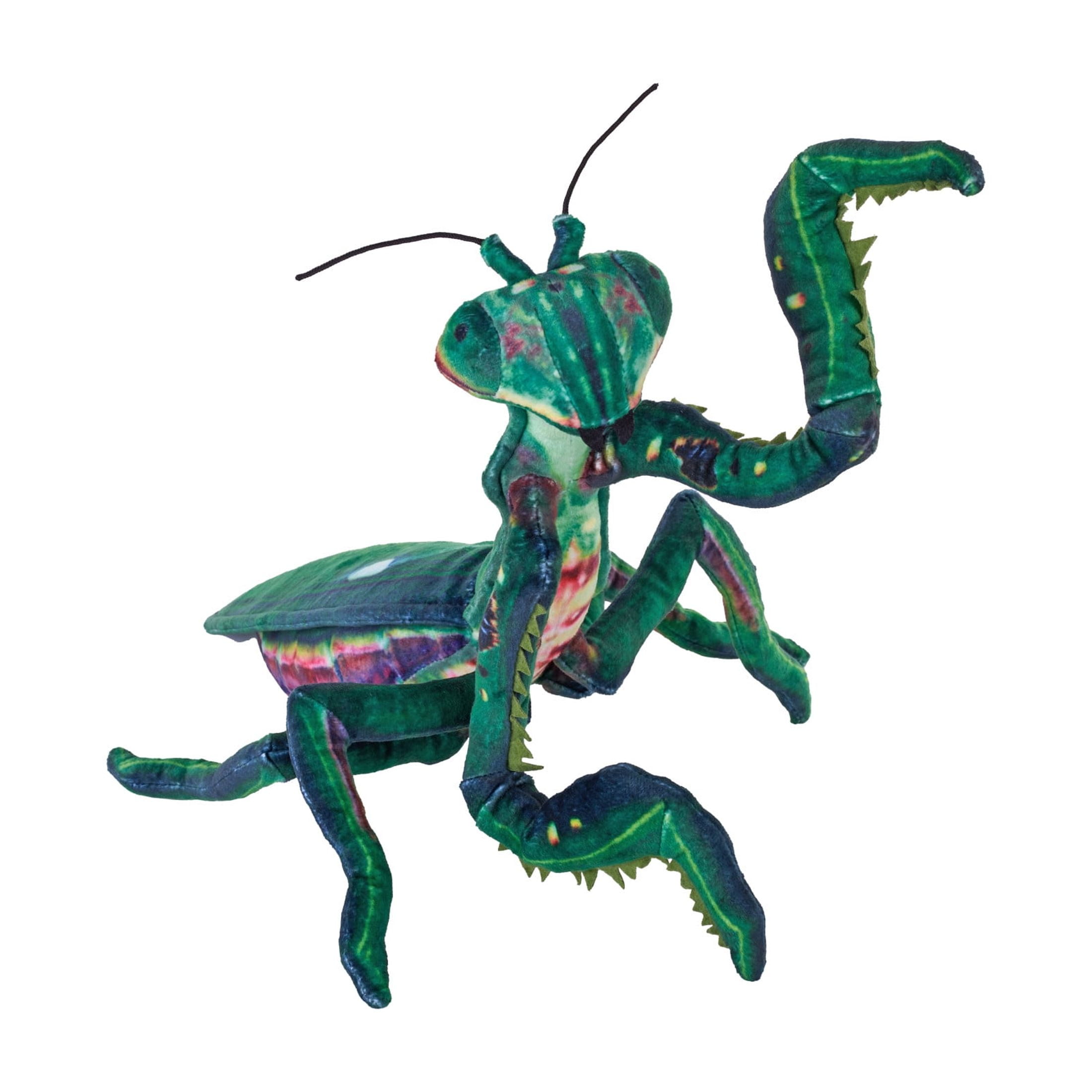 Wild Republic Living Earth Praying Mantis Stuffed Animal, 16 Inches ...