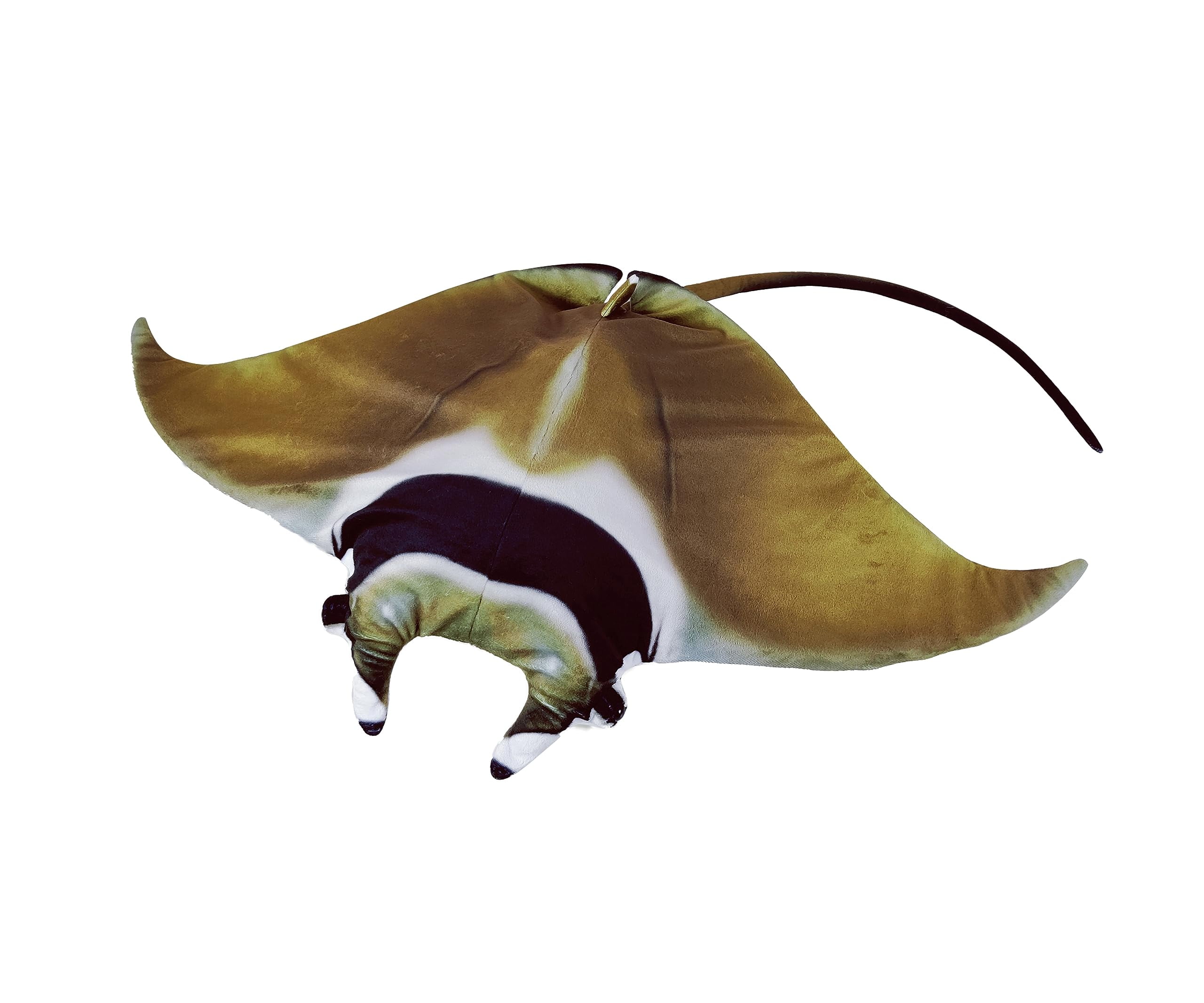 Wild Republic Living Ocean, Devil Ray, Stuffed Animal, 20 inches, Gift ...