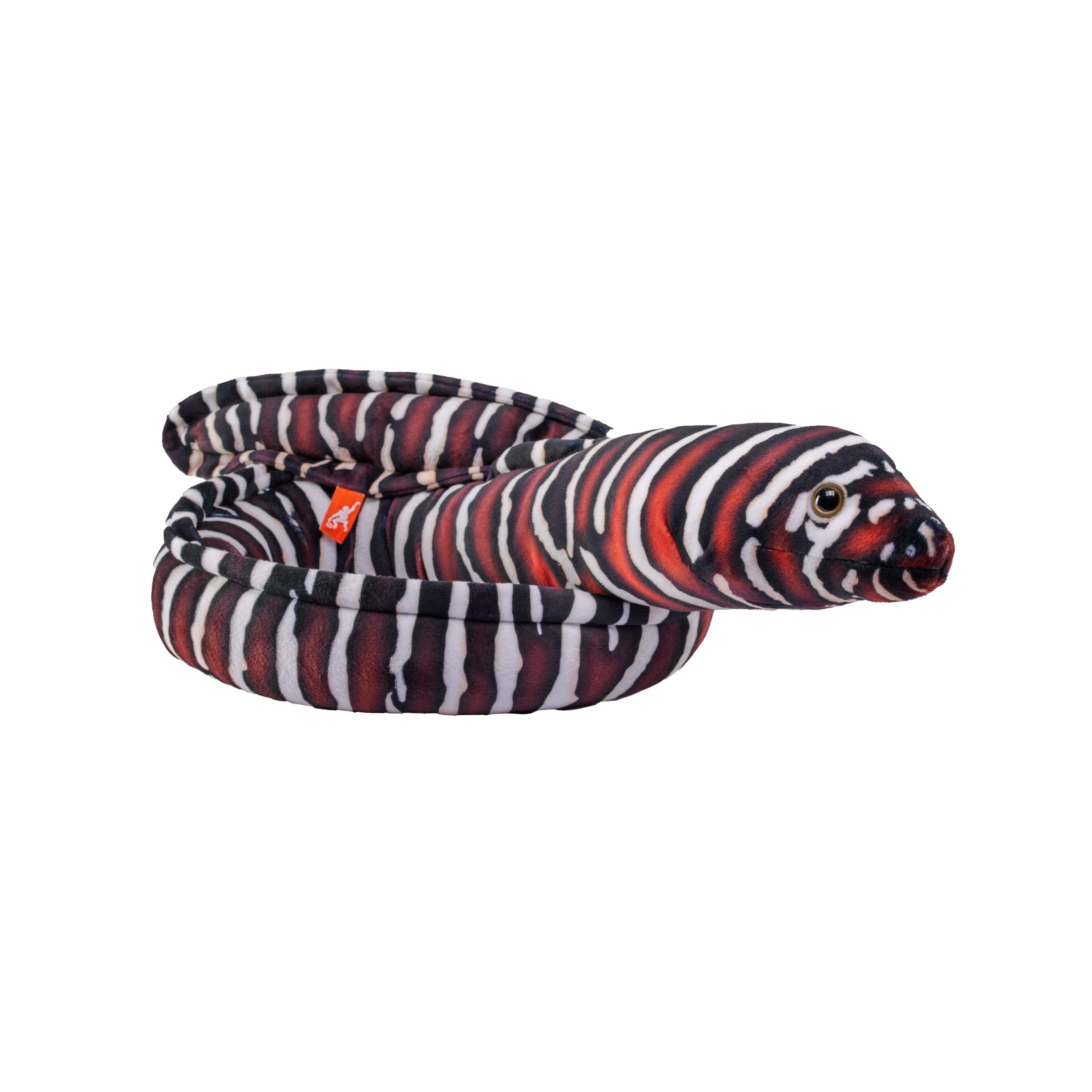 Wild Republic Living Ocean Eels Zebra Moray Eel Stuffed Animal, 54 ...