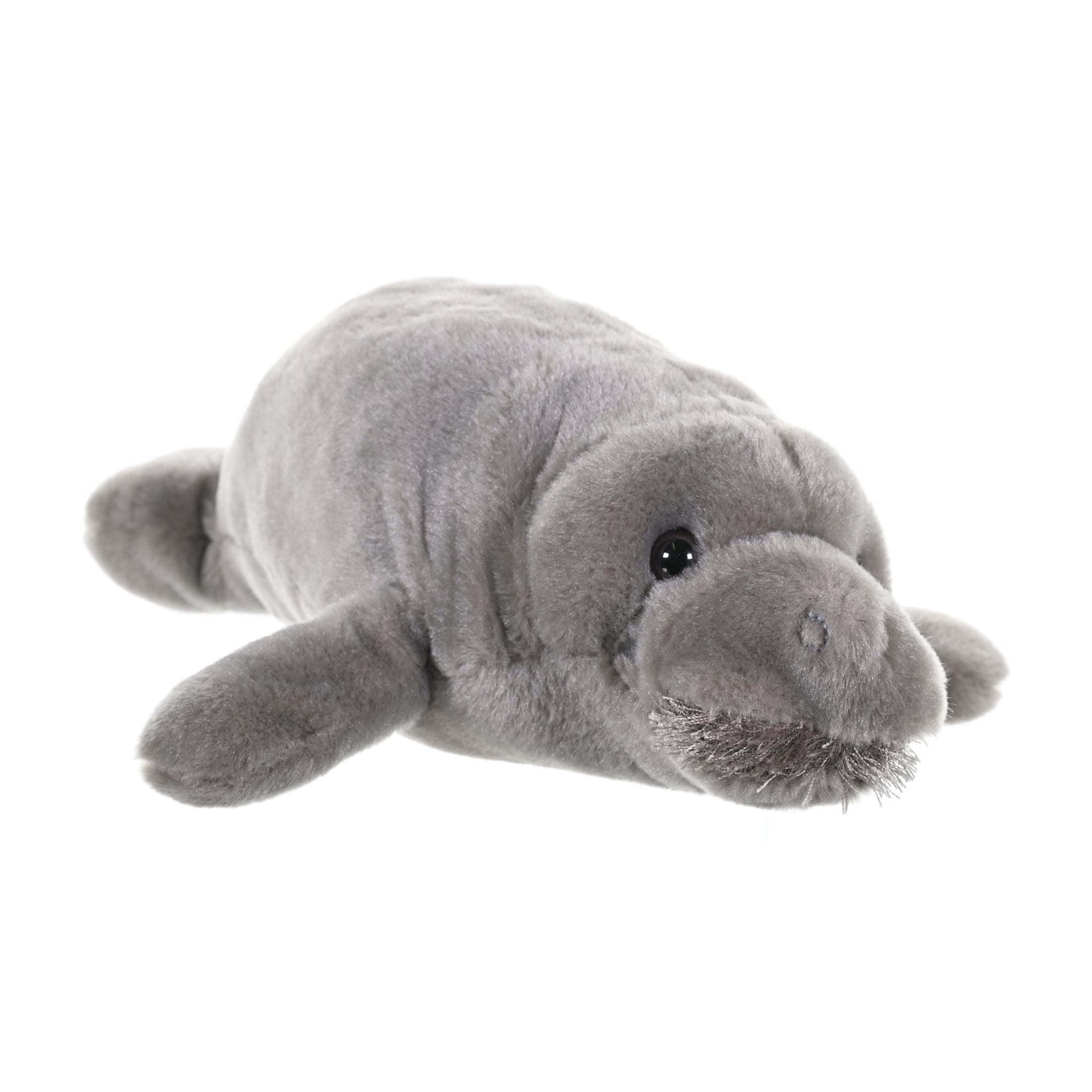 Wild Republic Manatee Plush Toy, Lifelike Stuffed Animal, Gifts for ...