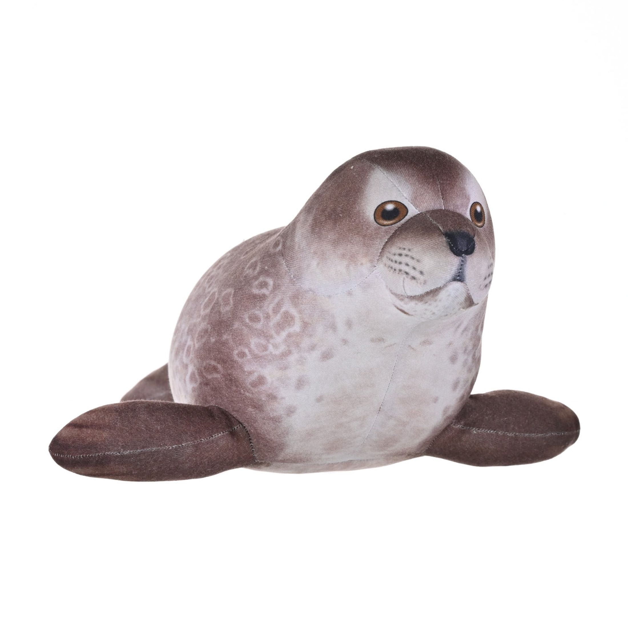 Wild Republic Naturekins Harbor Seal Stuffed Animal, 12 Inches ...