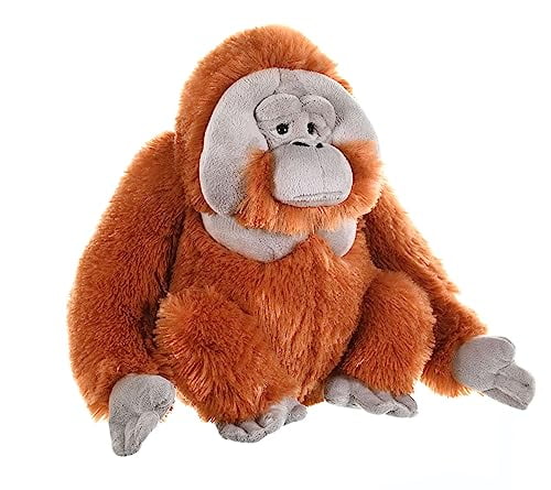 Wild Republic Orangutan Stuffed Animal, Plush Toy, Gifts for Kids ...