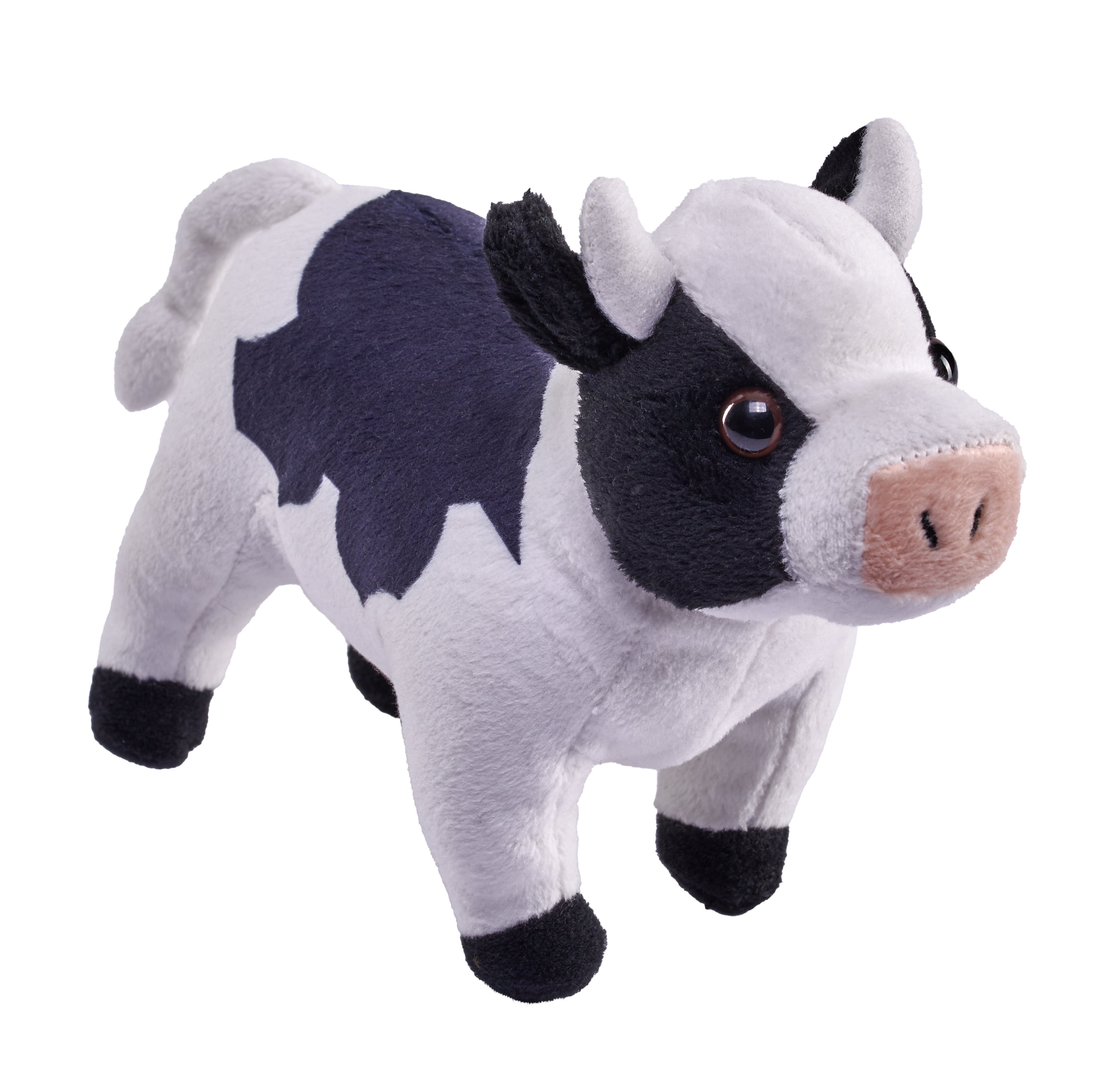 Wild Republic Pocketkins Eco Cow, Stuffed Animal, 5 Inches, Plush Toy ...