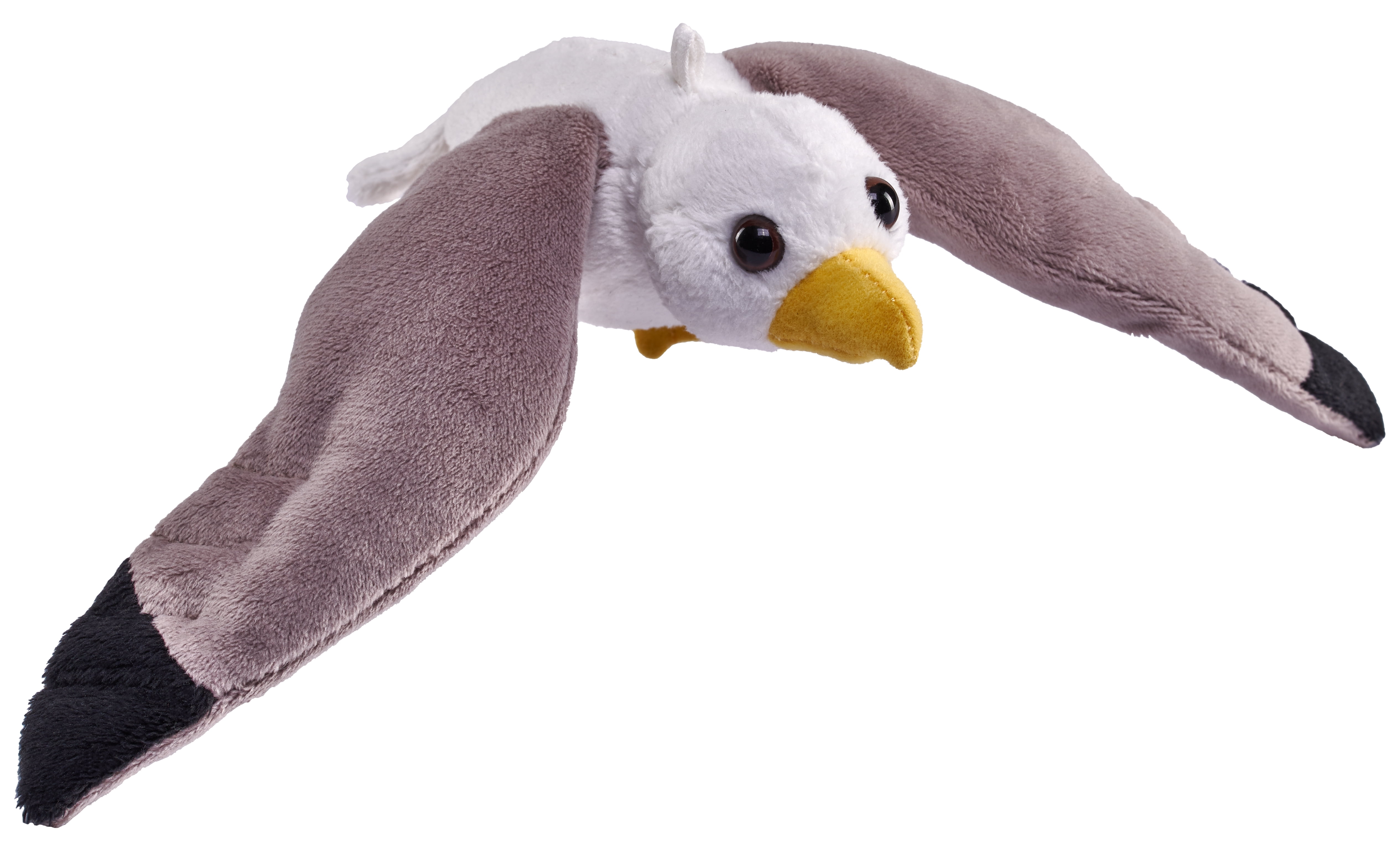 Wild Republic Pocketkins Eco Sea Gull, Stuffed Animal, 5 Inches, Plush ...
