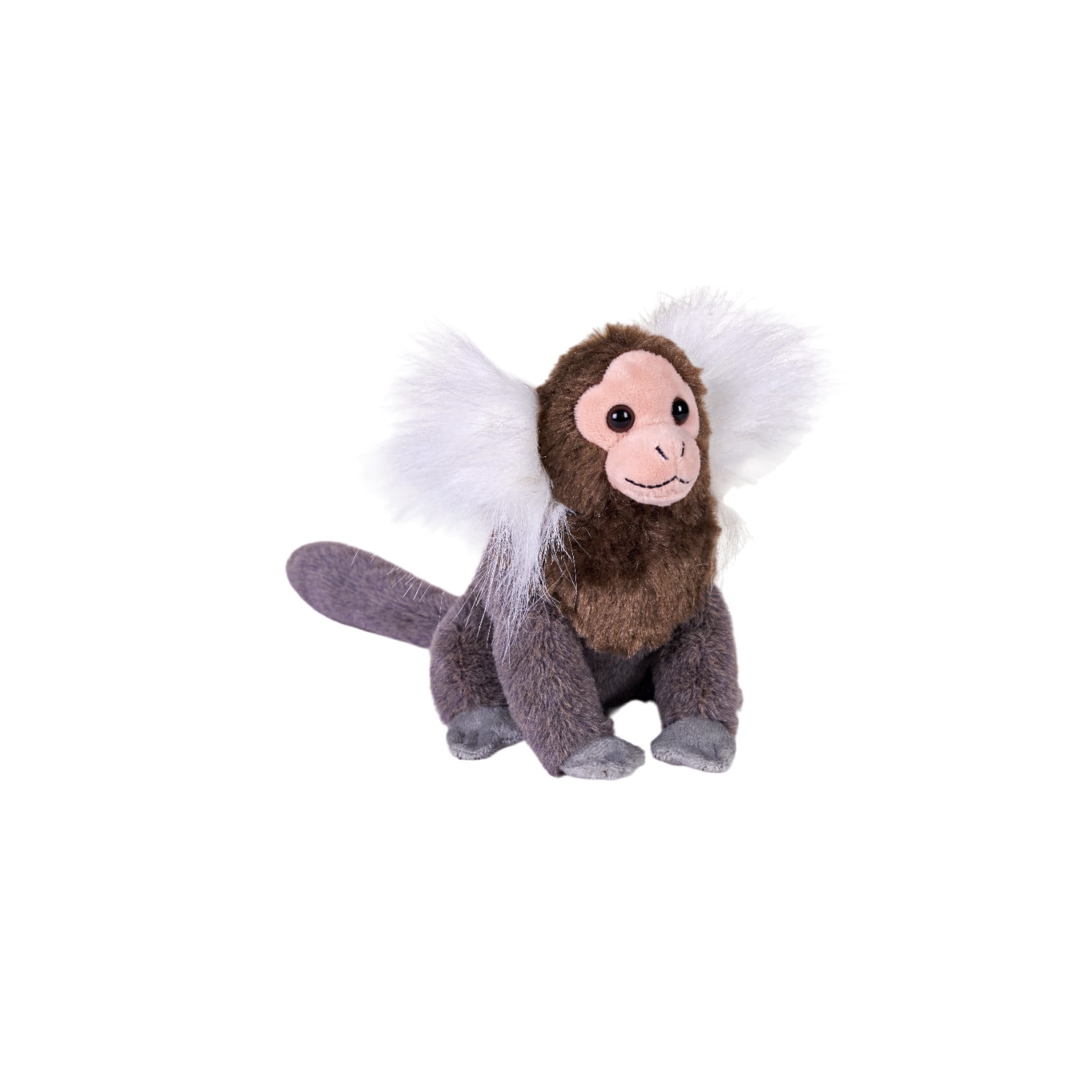 Wild Republic Rainforest Splendors Common Marmoset Stuffed Animal, 6 ...