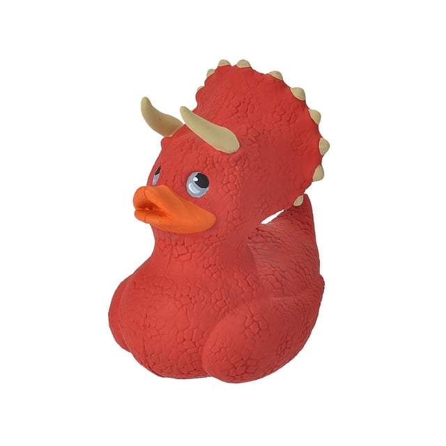 Wild Republic Rubber Duck Triceratops Figurines - Walmart.com