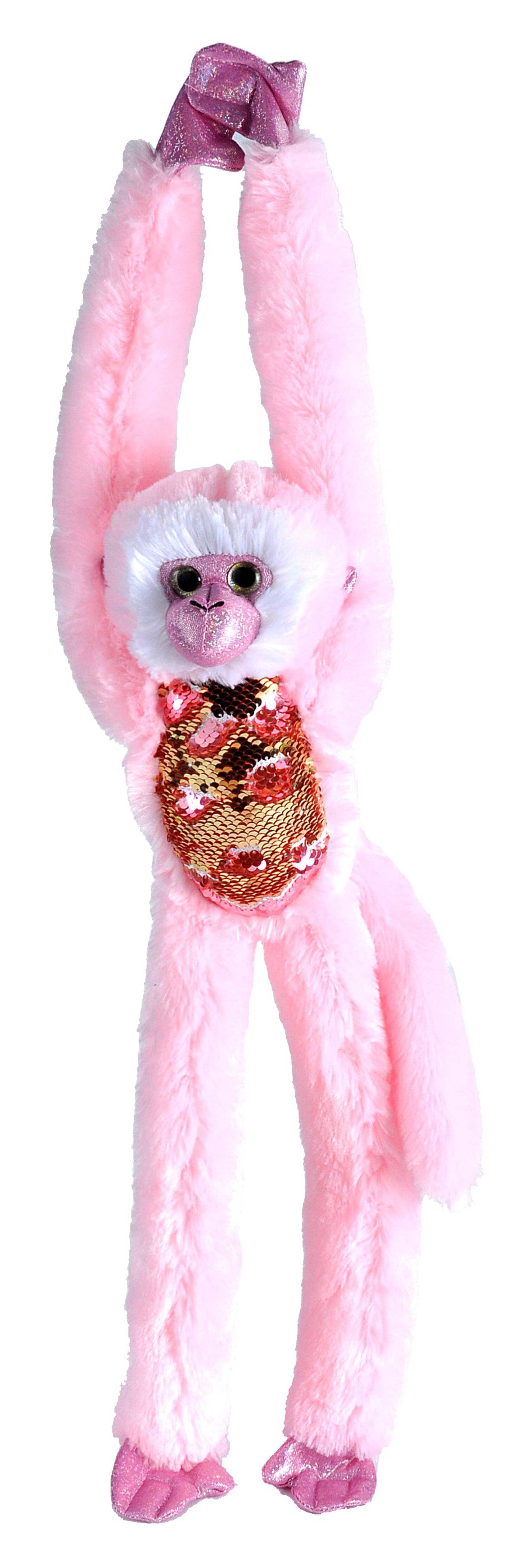 Wild Republic Sequin Pink Monkey - Walmart.com