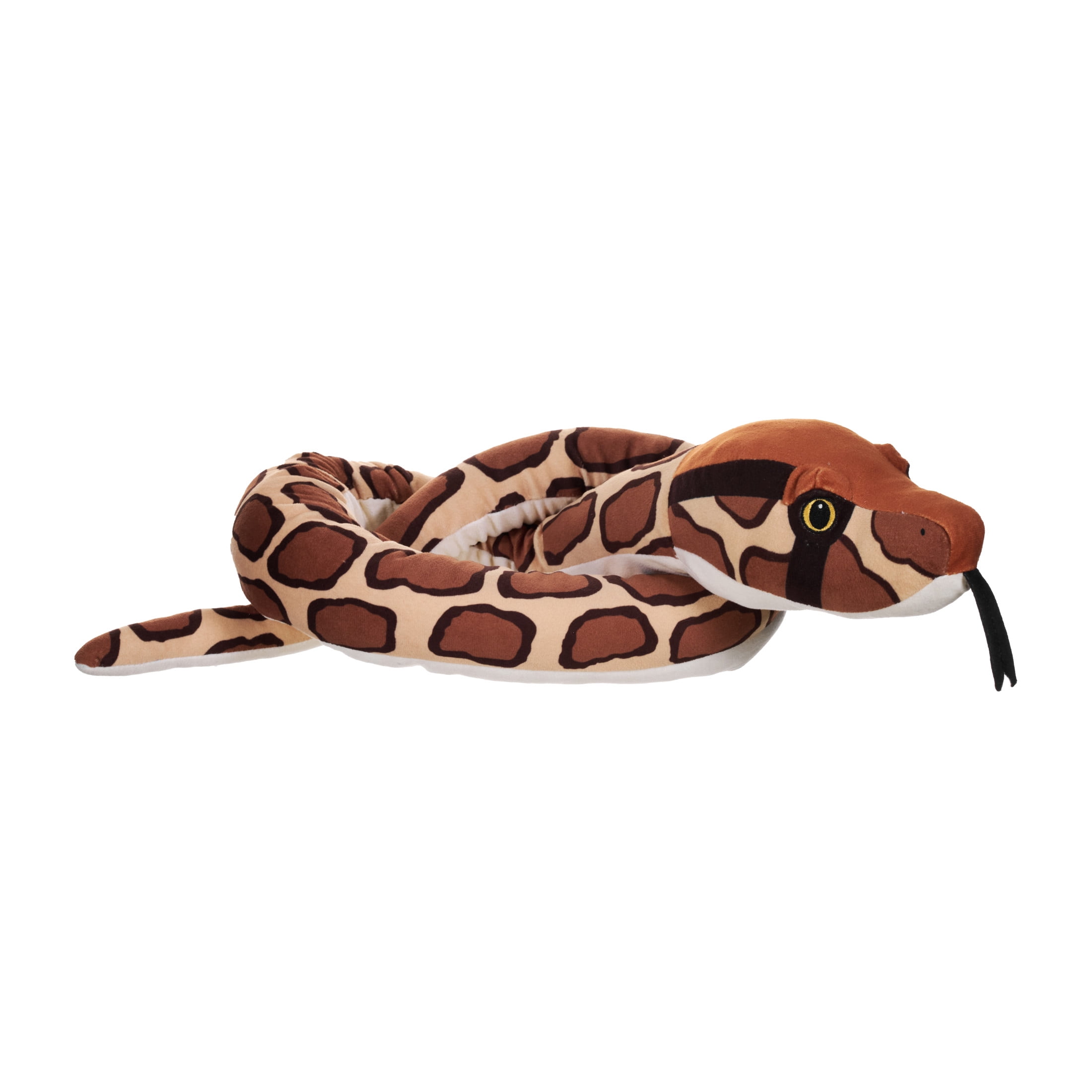 Wild Republic Snakesss Eco Burmese Python Stuffed Animal, 54 Inches ...