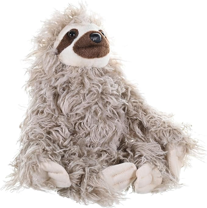 Wild Republic Three Toed Sloth Plush, Stuffed Animal, Plush Toy, Sloth ...