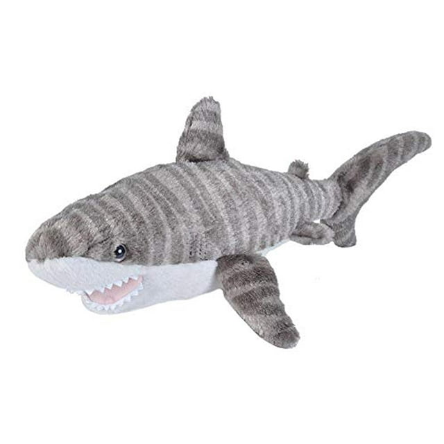 Wild Republic Tiger Shark Plush, Stuffed Animal, Plush Toy, Gifts for ...