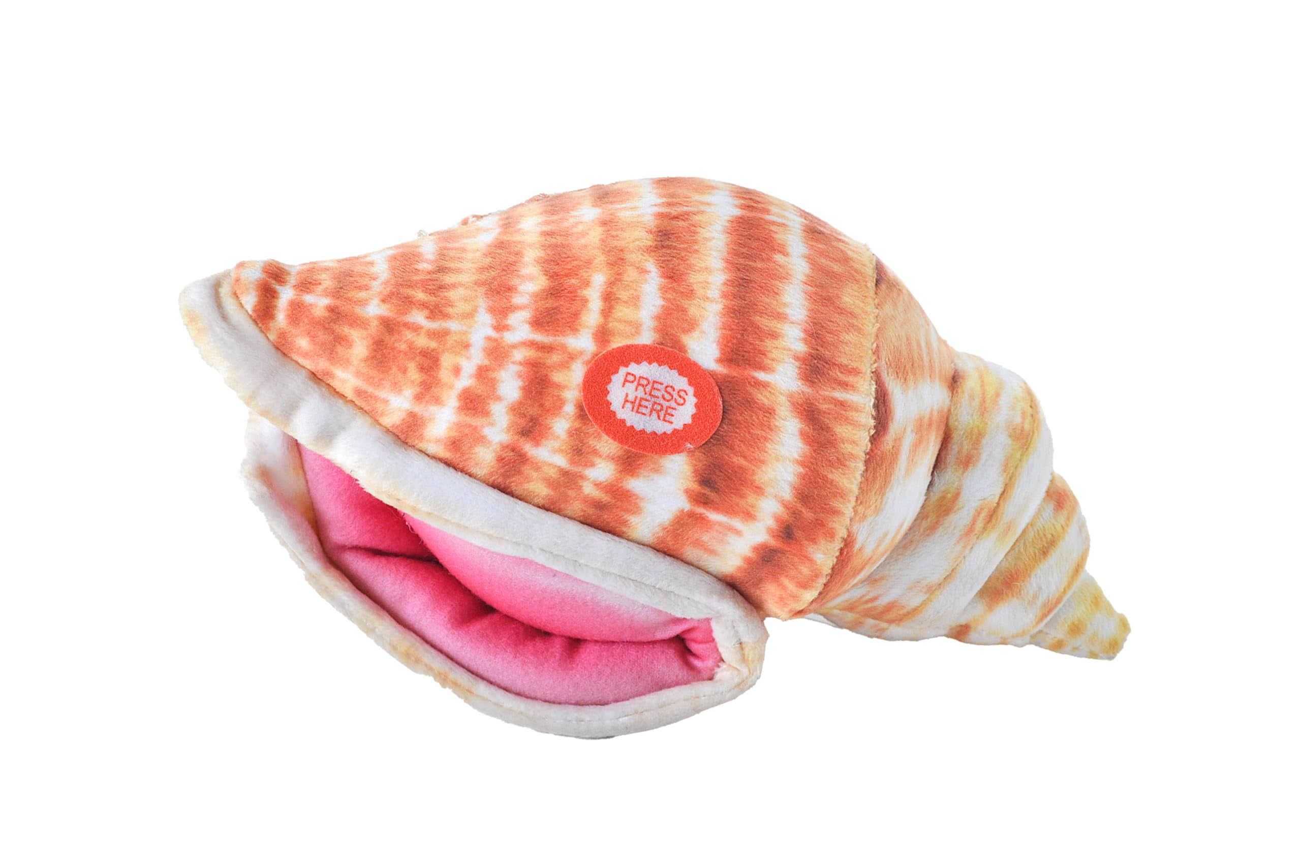 Wild Republic Wild Calls Conch Queen Shell, Stuffed Animal, 8 Inches ...