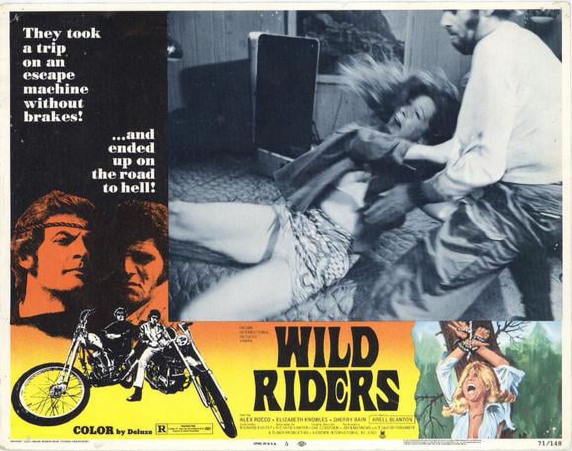Wild Riders - movie POSTER (Style E) (11" x 14") (1971) - Walmart.com