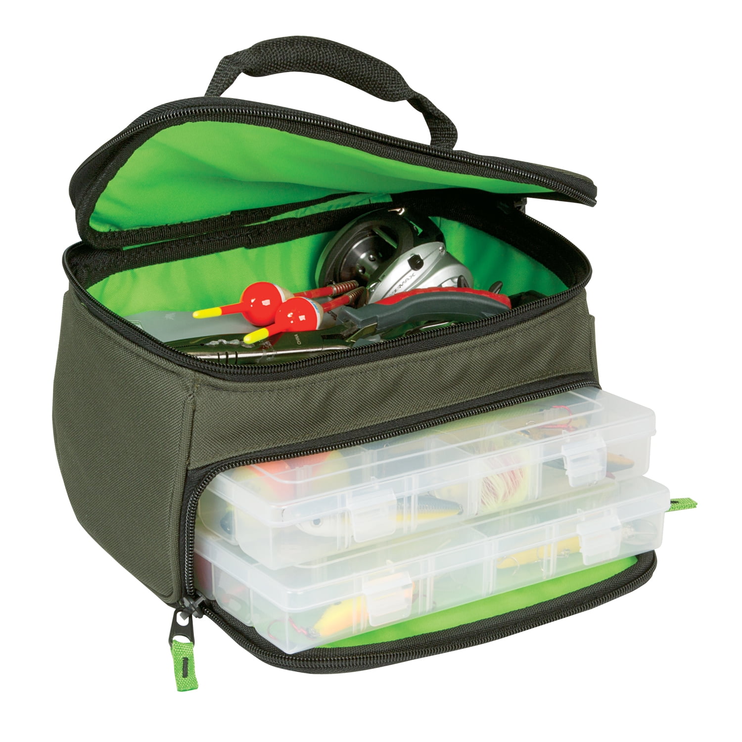 Wild River Multi-Tackle Dual Compartment Small Tackle Bag with 2 #3500 ...