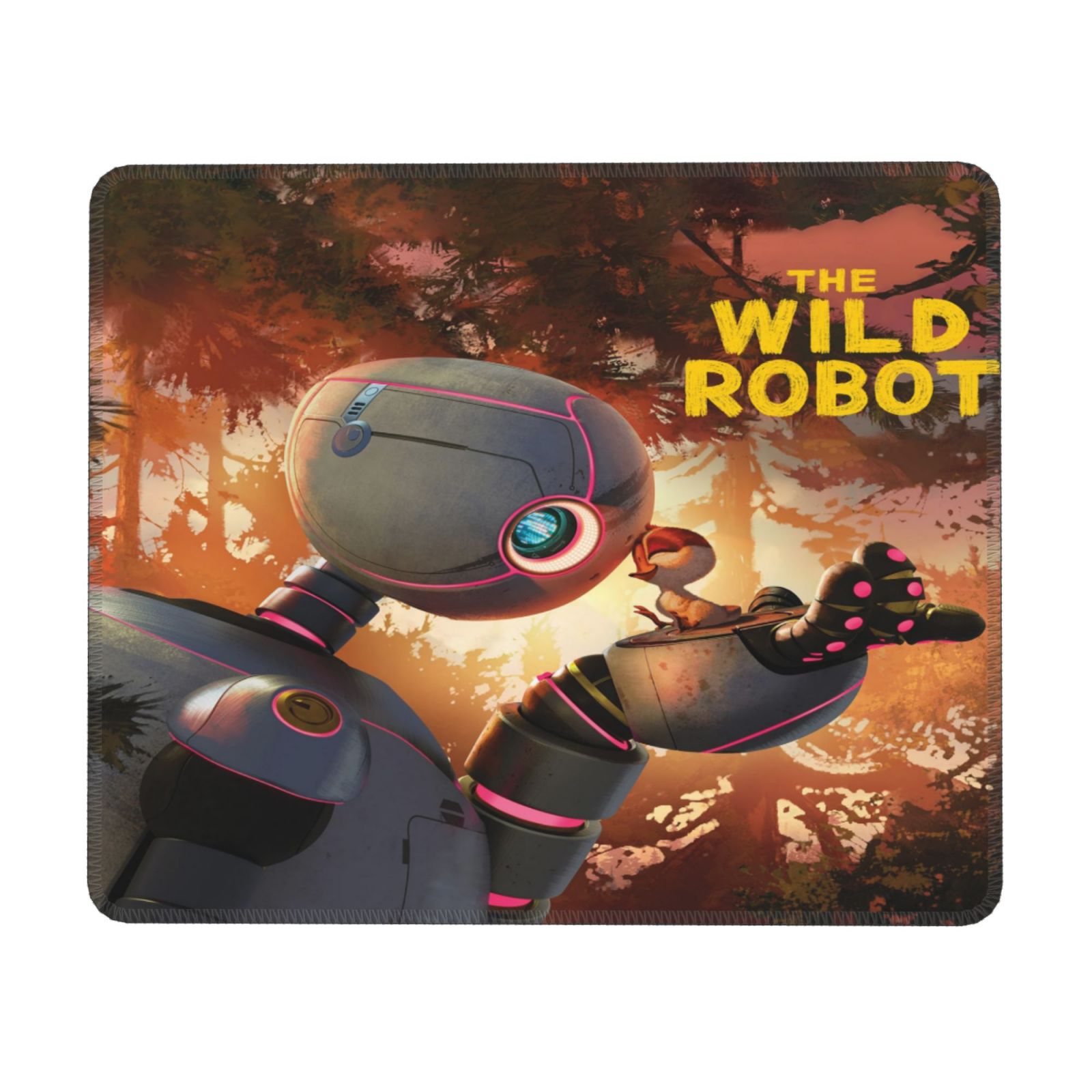 Wild Robot Rubber Lock Edge Mouse Pad Office Mouse Pad Suitable for ...