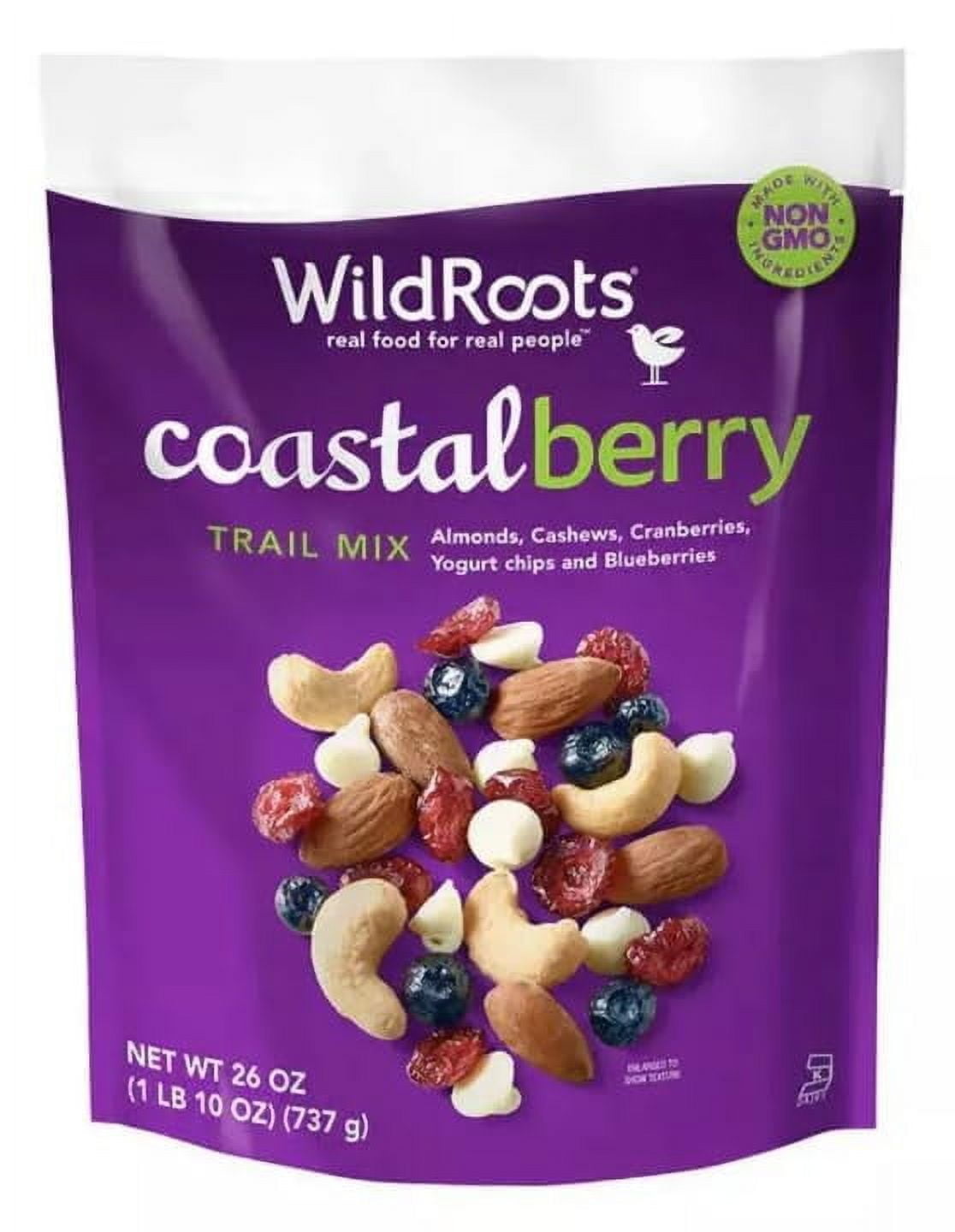 Wild Roots ~ 100% Natural Trail Mix Coastal Berry Blend ~ 26 oz ~ NON ...
