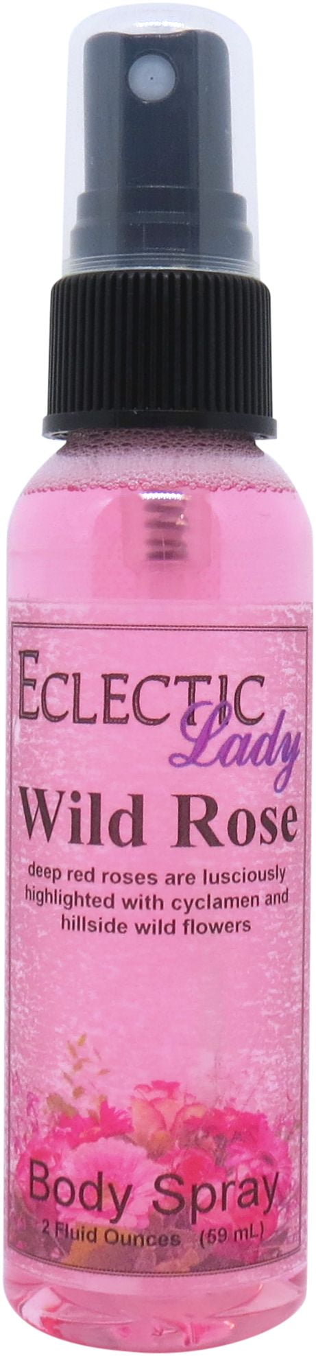 Wild Rose Body Spray, Eclectic Lady, Hydrating Mist, Unisex, 2 oz ...