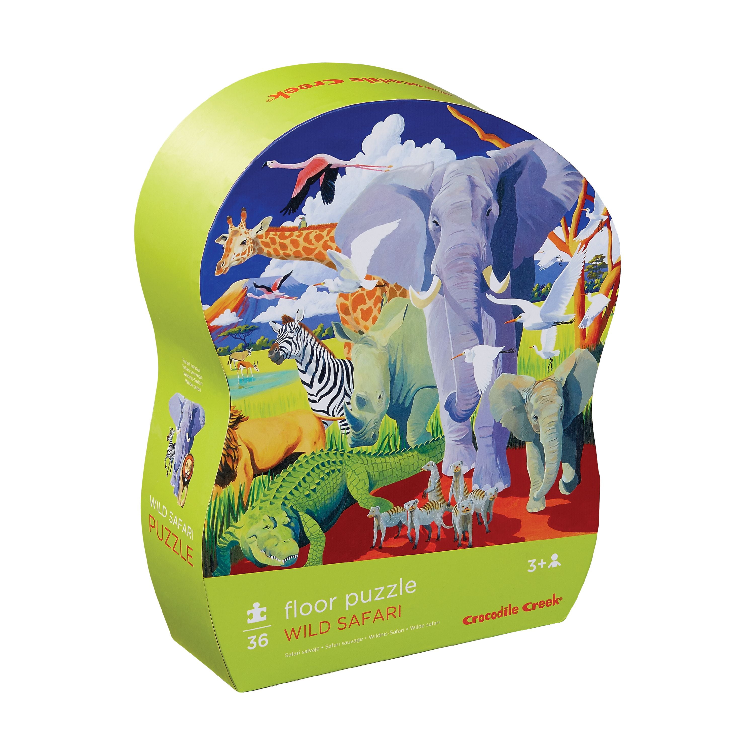 Wild Safari Floor Puzzle: 36 Pcs - Walmart.com