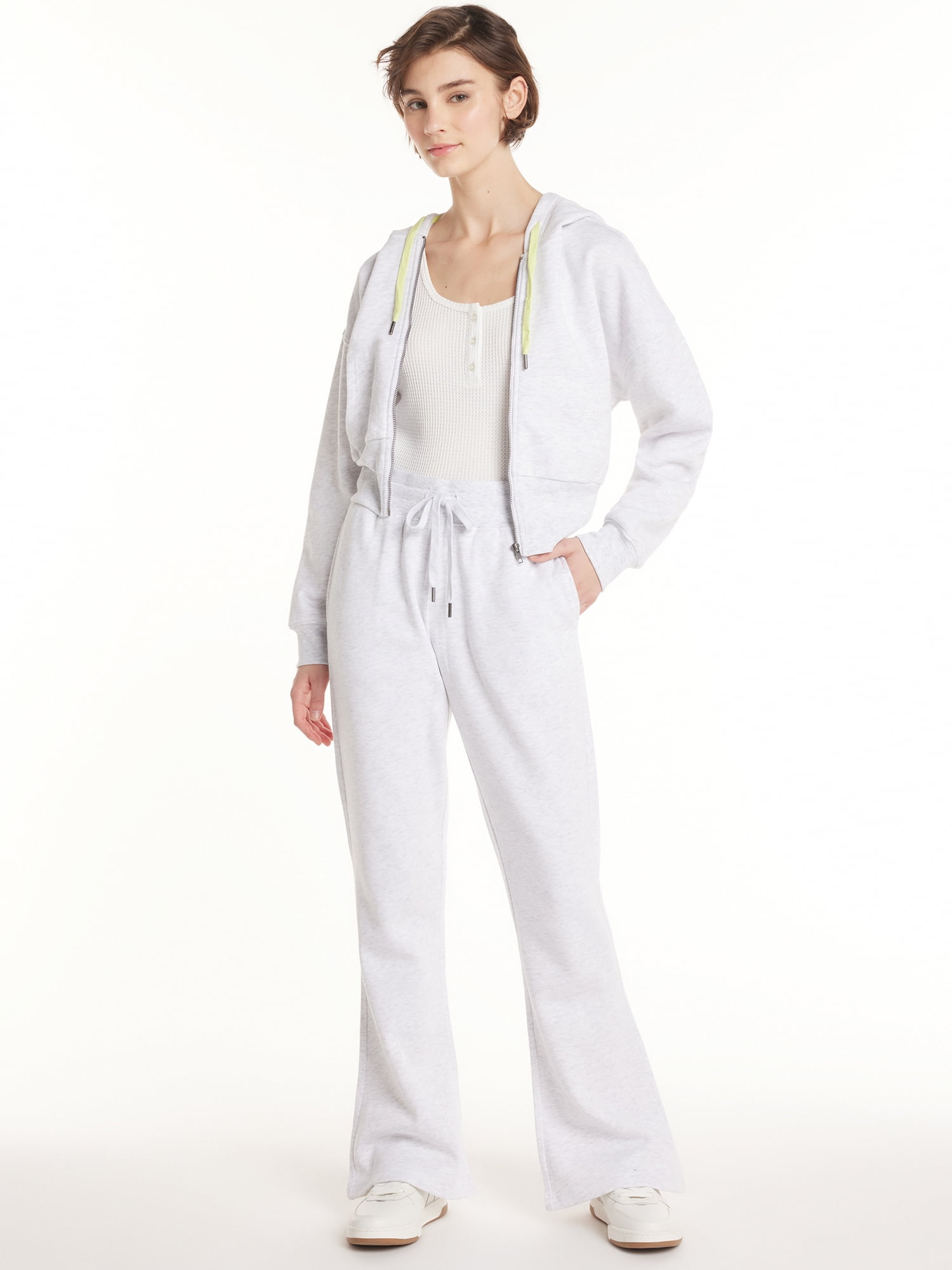 Wild Skye Juniors’ Hoodie, Tank Top and Flare Pants Set, 3 Piece, Sizes ...