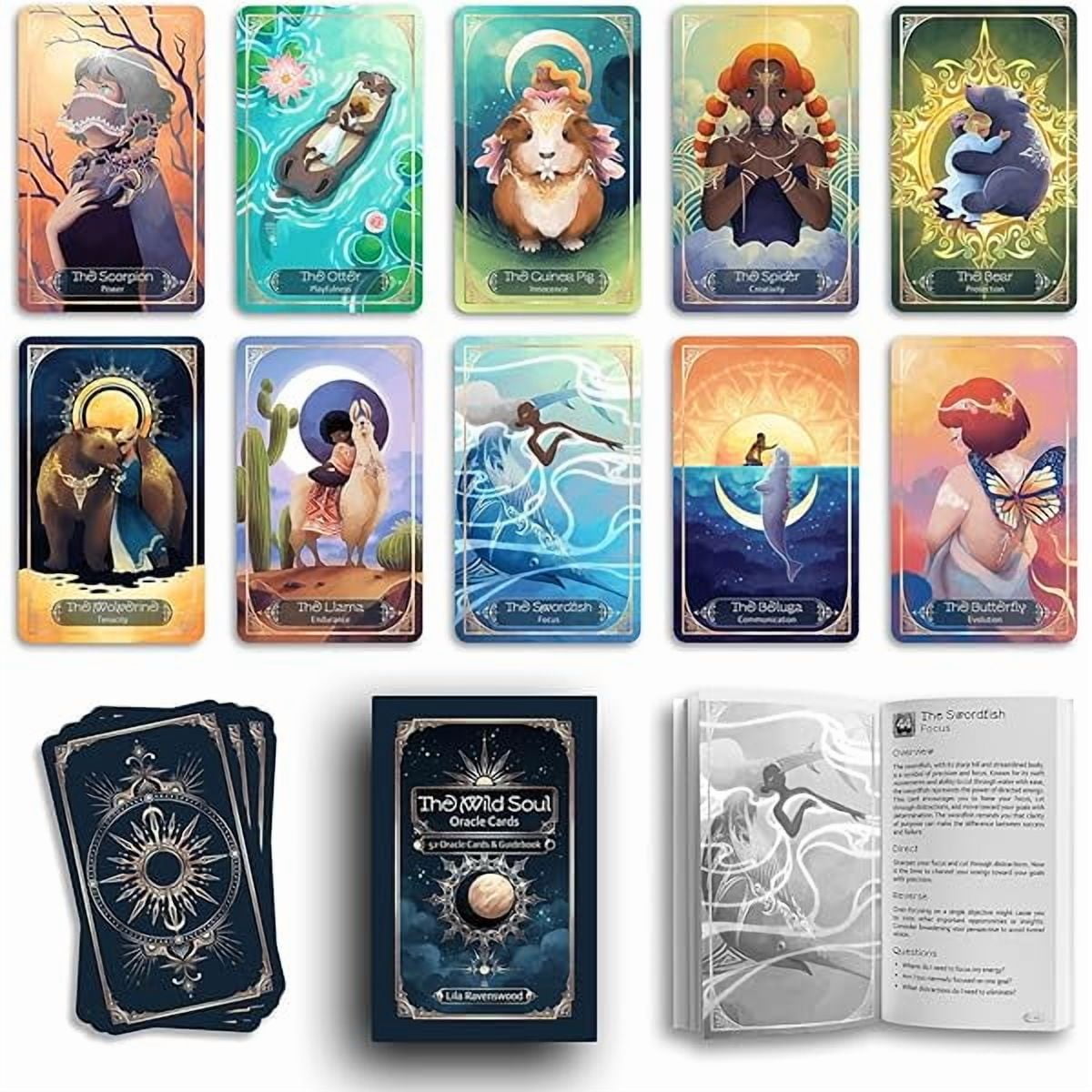 The Wild Soul Oracle Cards - 52 Animal Oracle Cards with Guidebook for ...
