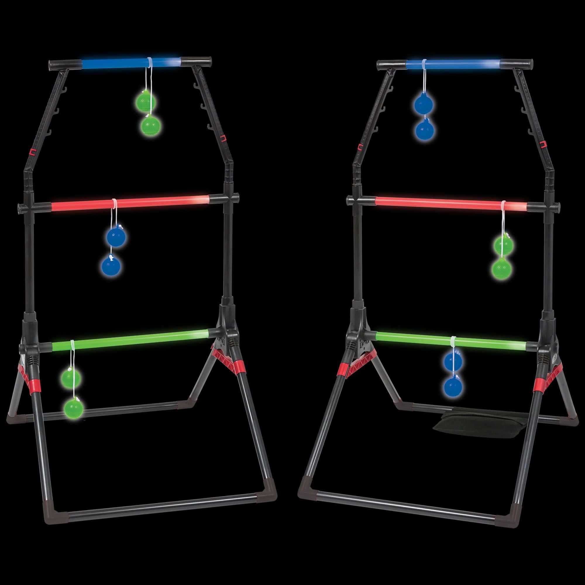 Wild Sports Light-Up Ladderball Set, LED Lights, Durable Portable Lawn ...