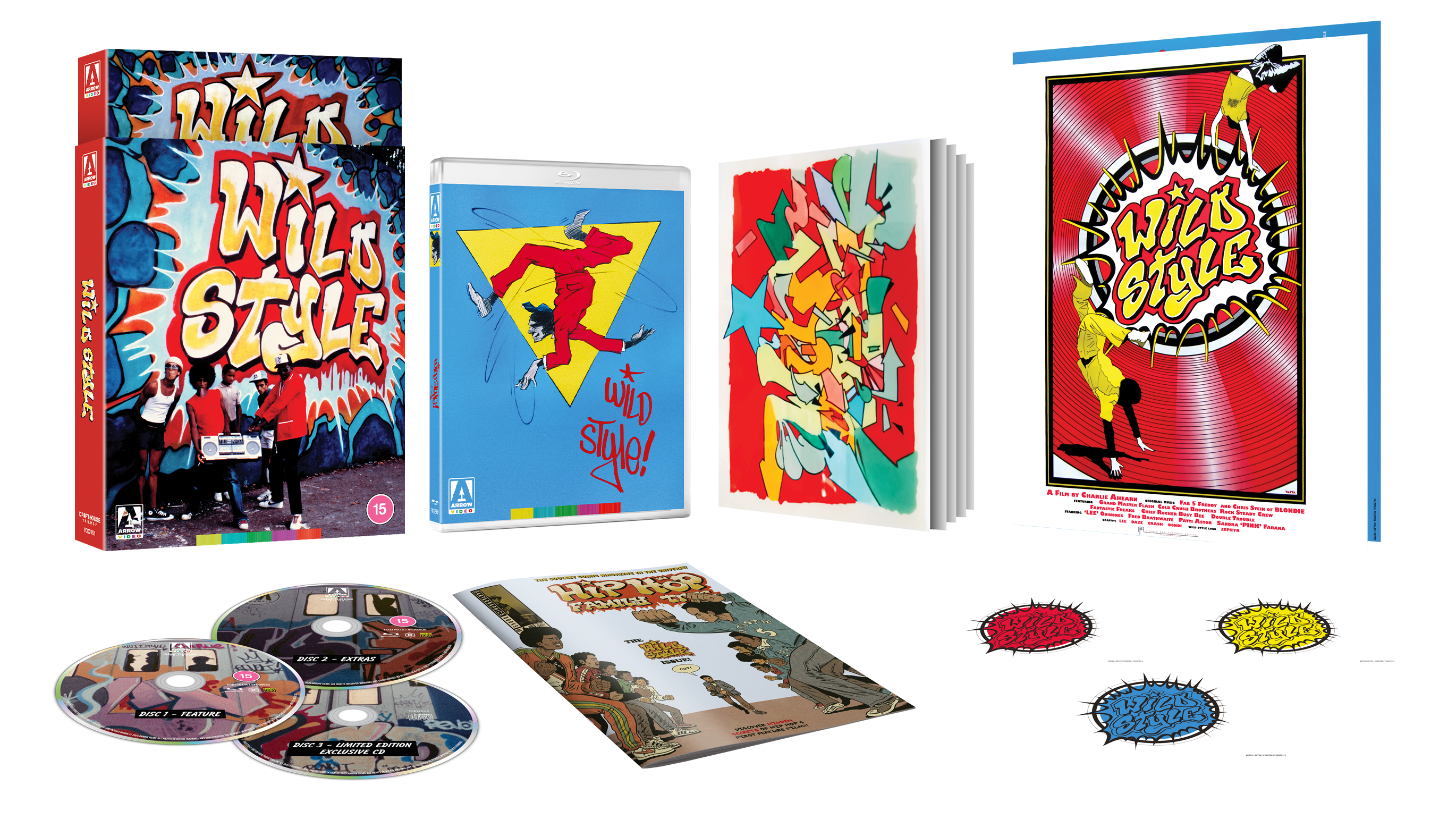 Wild Style Limited Edition (Blu-ray) Patti Astor Lee Quiñones Fab 5 ...