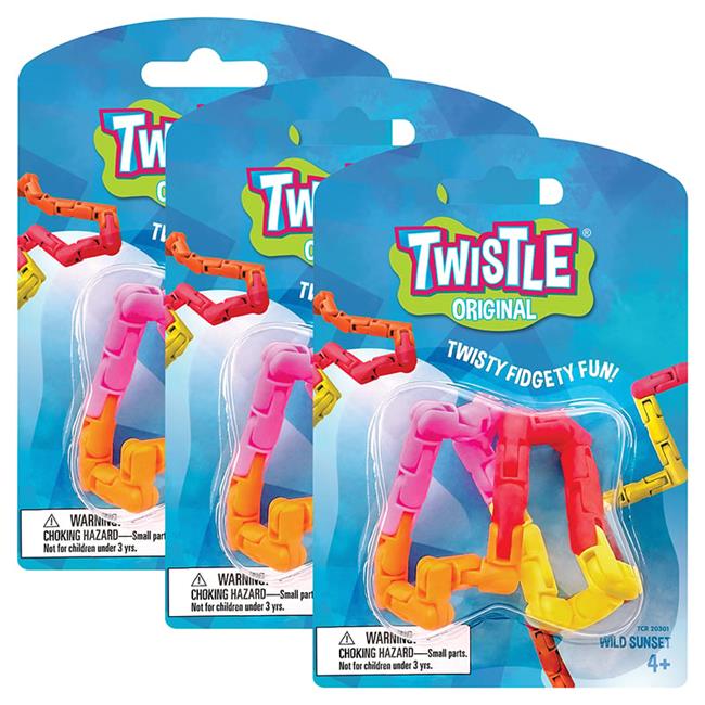 Wild Sunset Twistle Original Fidget Toy - Pack of 3 - Walmart.com