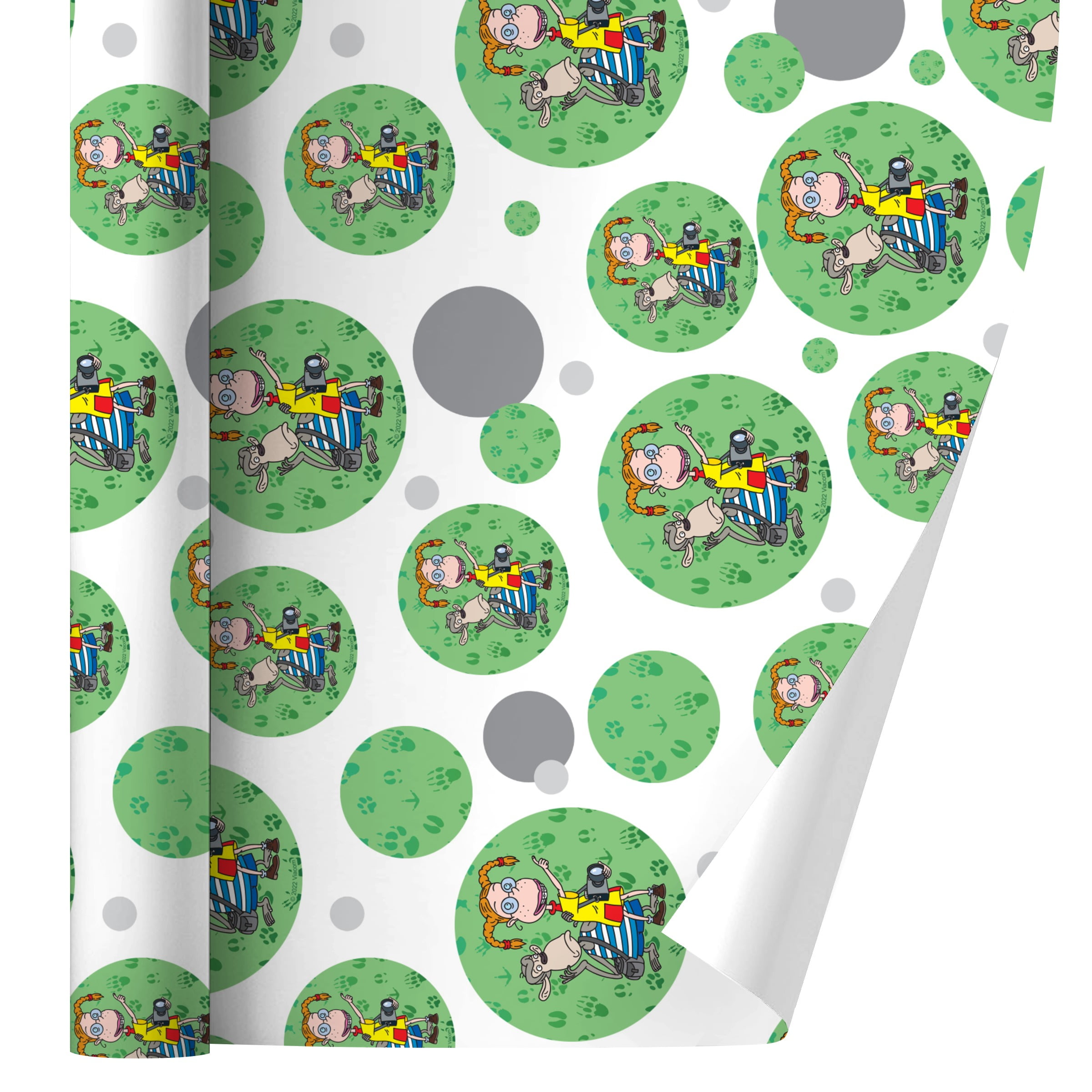 Wild Thornberrys Eliza & Darwin Footprints Gift Wrap Wrapping Paper ...