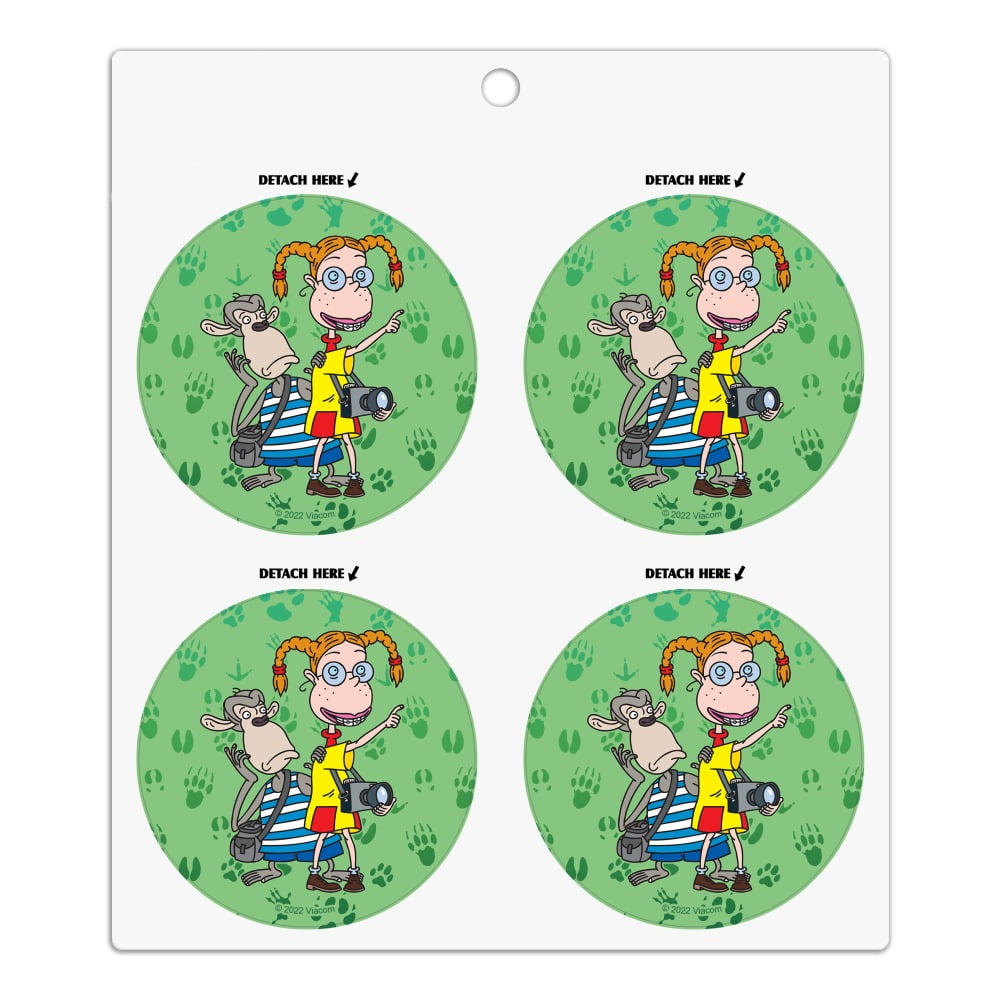 Wild Thornberrys Eliza & Darwin Footprints Refrigerator Fridge Locker ...