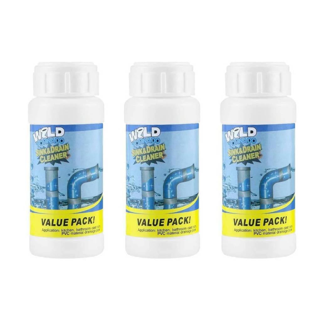 Green Cosmos Wild Tornado Powerful Sink and Drain Cleaner, 110g, Pack ...