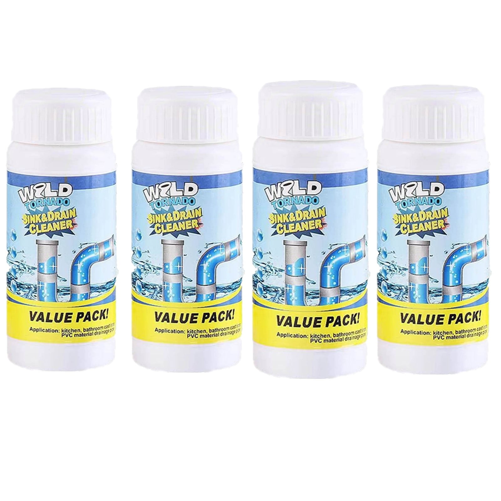 Wild Tornado Sink and Drain Cleaner, Pipe Dredge Deodorant Powerful ...