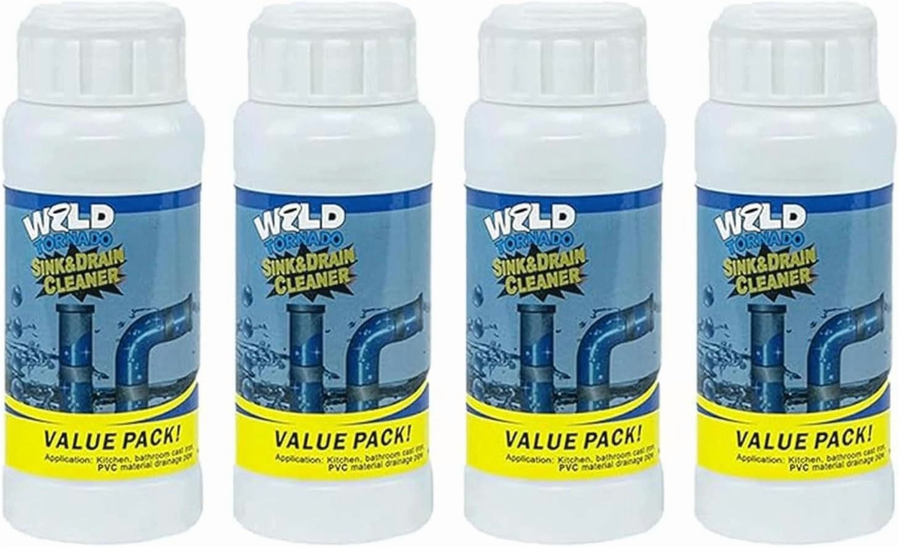 Wild Tornado Sink Drain Cleaner, Powerful Sink and Drain Cleaner Powder ...