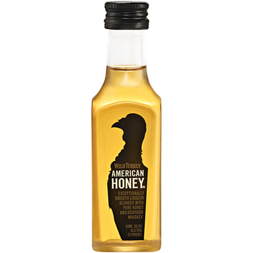Wild Turkey American Honey Whiskey 50ml - Walmart.com