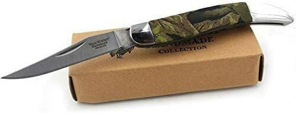 Wild Turkey Handmade Biker Tooth-Pick Folding Knife 3.75" Closed ...