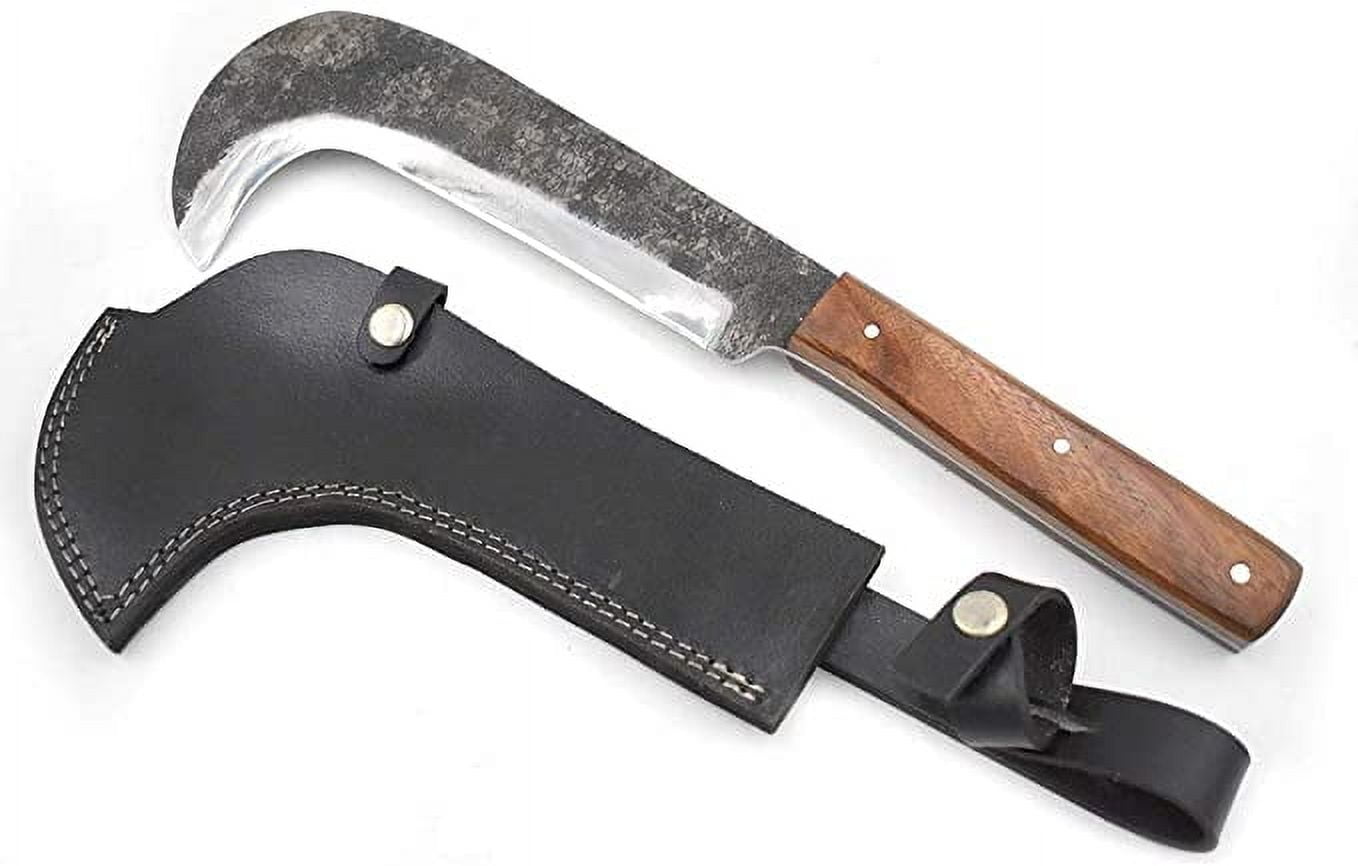 Wild Turkey Handmade Billhook Sickle Machete 1075 High Carbon Steel ...