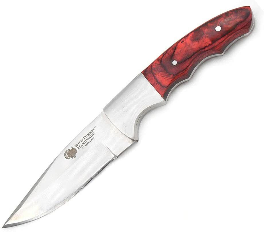 Wild Turkey Handmade Collection Heavy Duty Blue Wood Handle Hunting ...