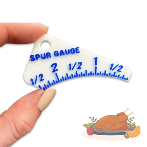 Wild Turkey Spur Gauge, Precision Tool for Measuring Turkey Spur Length ...