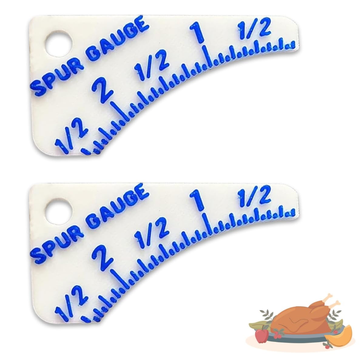 Wild Turkey Spur Gauge, Precision Tool for Measuring Turkey Spur Length ...