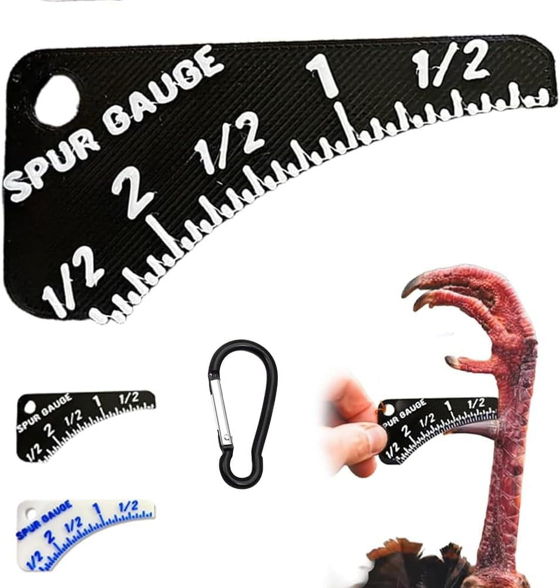 Wild Turkey Spur Gauge, Precision Turkey Hunting Tool for Measuring ...
