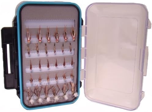 Wild Water Fly Fishing Premium Dry and Nymph Assortment, 66 Flies with ...