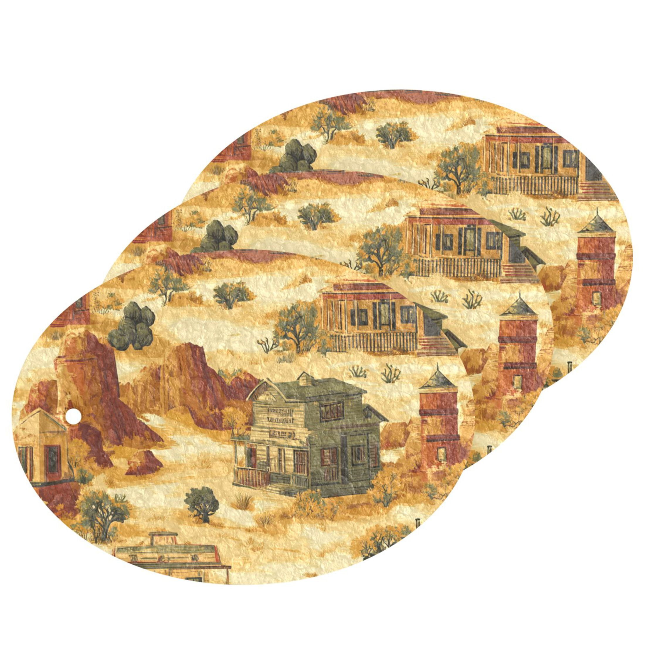 Wild West 3 Dish Sponges Bulk Delicate Clean Non Scratch Compressed ...