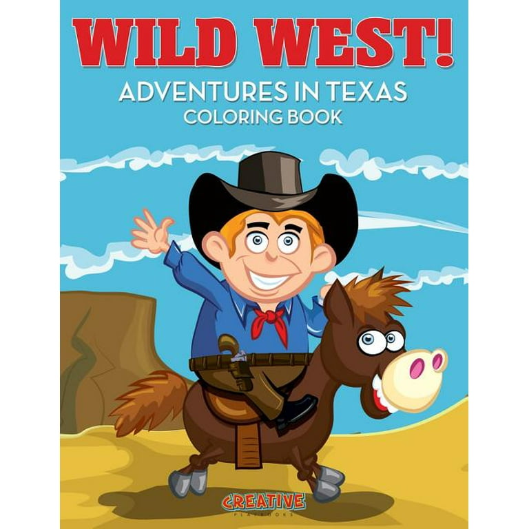 wild west coloring book