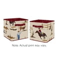 Wild West Cowboy Fabric Storage Cube by Sweet Jojo Designs - Walmart.com