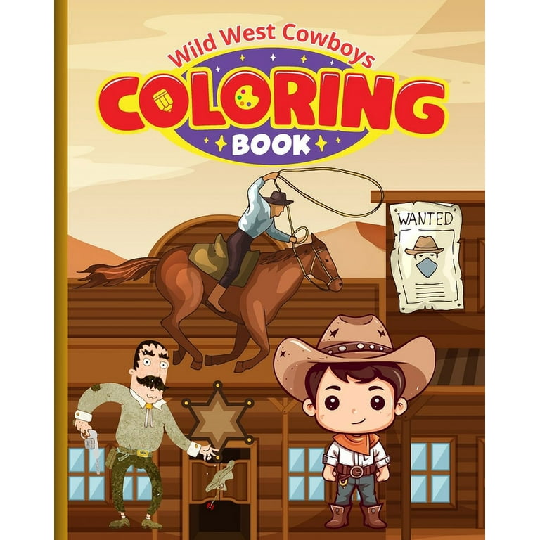 rodeo coloring pages for preschoolers