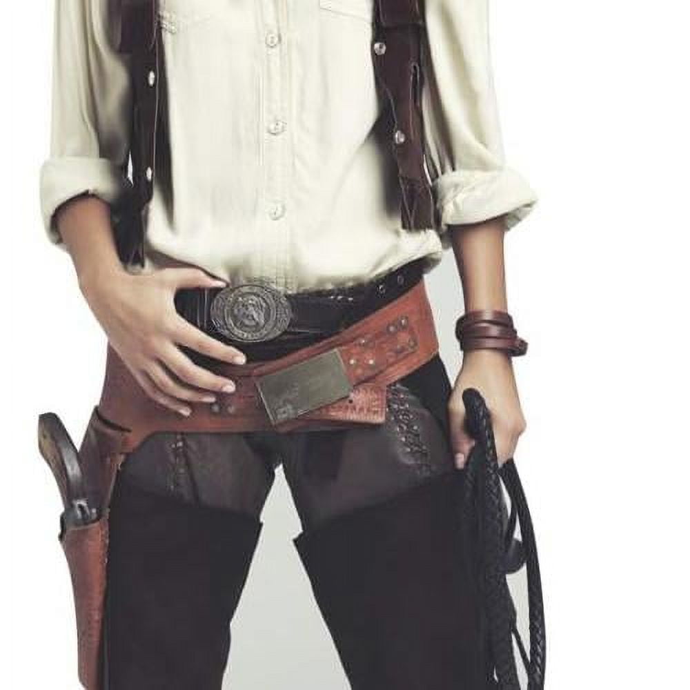 Wild West Cowgirl Stand-In Life Size Cardboard Cutout Standup - Walmart.com