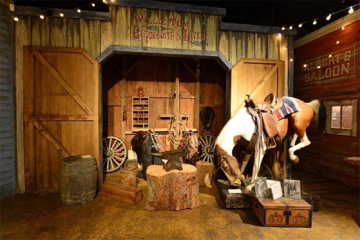 Wild West Photography Backdrop For Old Western Cowboy Saloon Saddle ...