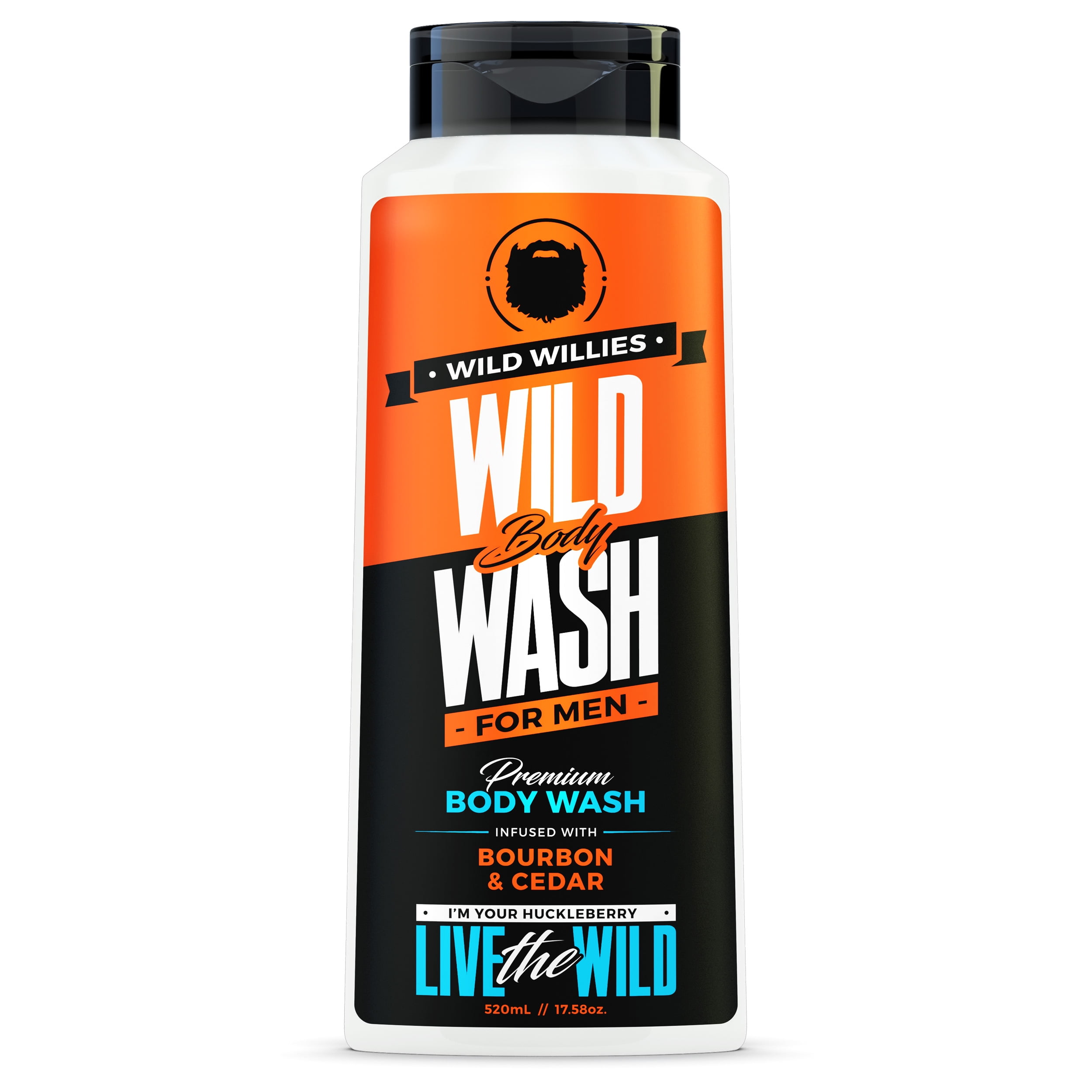 Wild Willies Bourbon Cedar Body Wash for Men, 17.58 ounces - Walmart.com