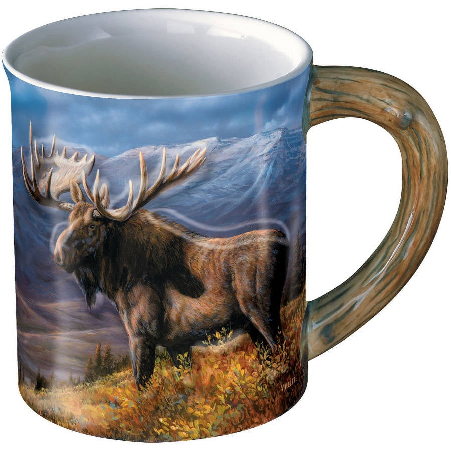 Wild Wings Sculpted Mug, Cooper Moose - Walmart.com