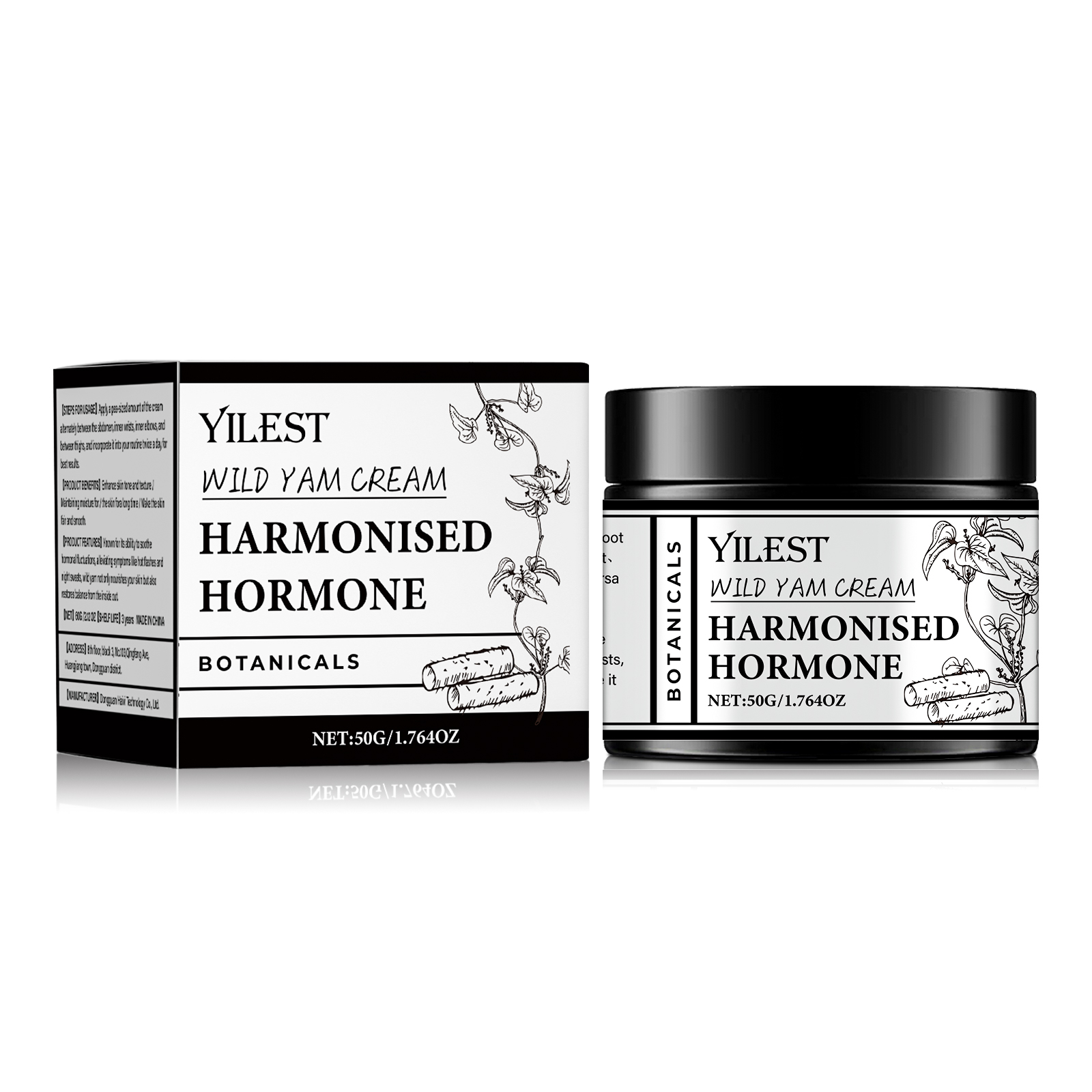 Wild Yam Cream, Organic Wild Yam Cream All Natural Deep Moisturization ...