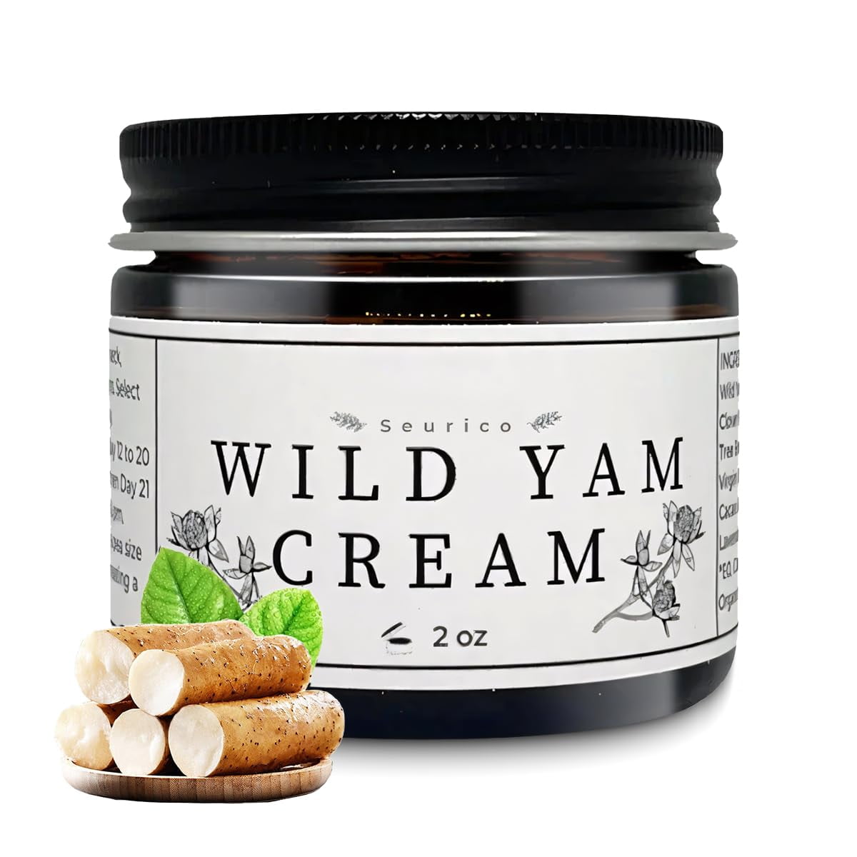 Wild Yam Cream, Wild HMF23 Yam Cream Organic for Hormone Balance,Women ...