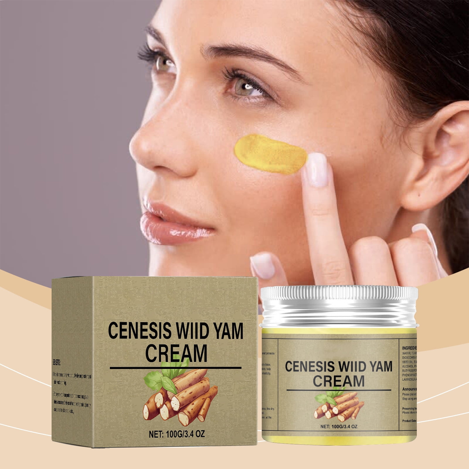 Wild Yam Paste Is Gentle And Non irritating, Nourishes And Tightens ...